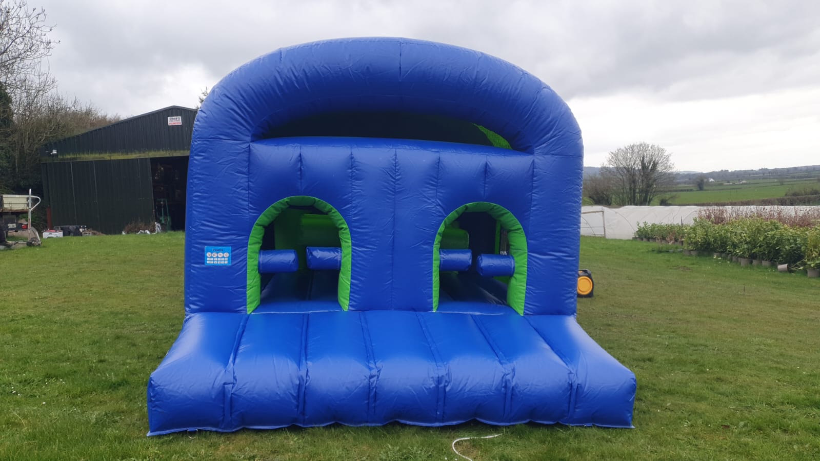 50 ft Blue And Green Adrenaline Max.... HIRE 1 DAY AND GET SECOND DAY ...