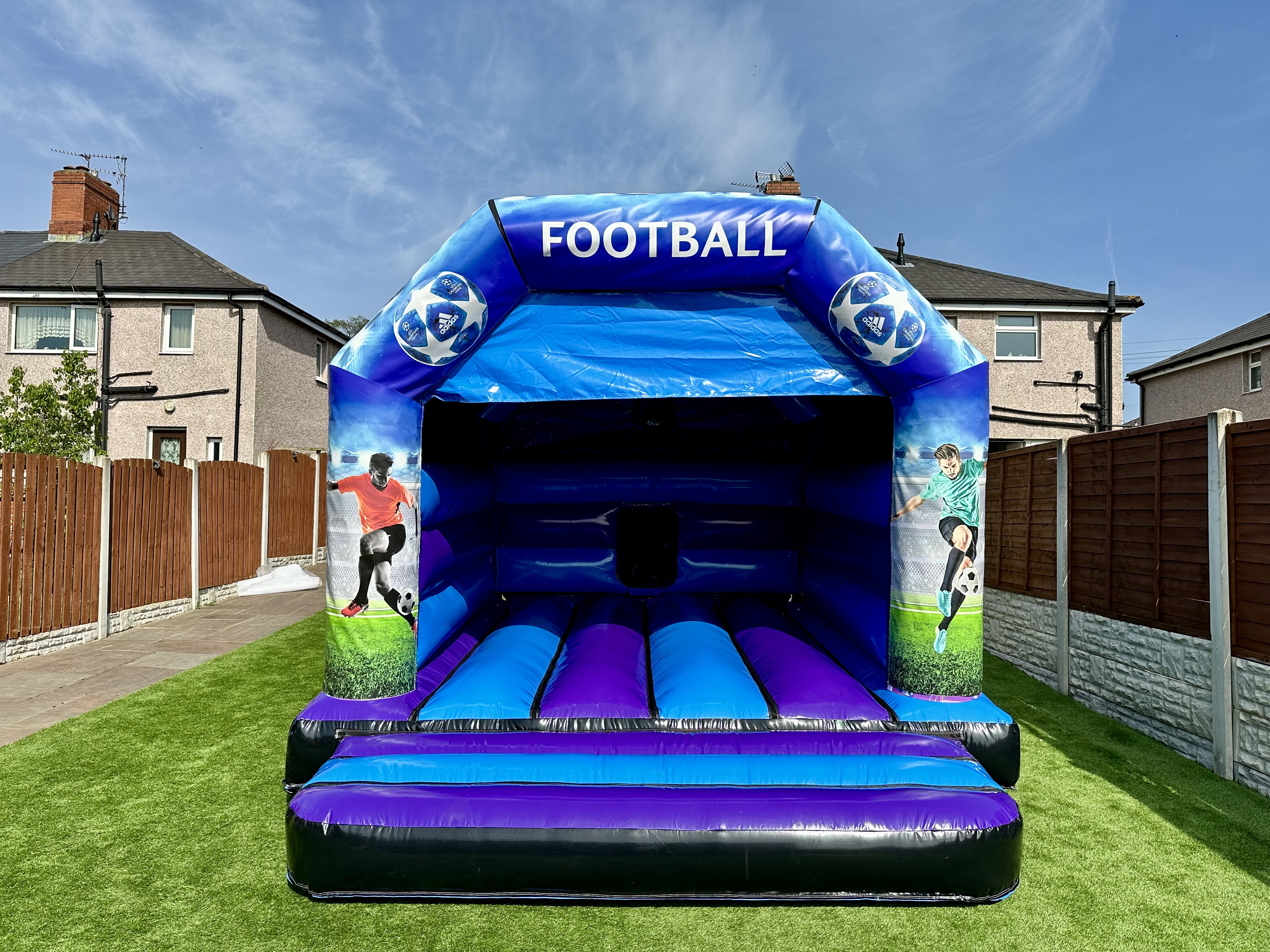 Football Bouncy Castle for Hire in Sheffield