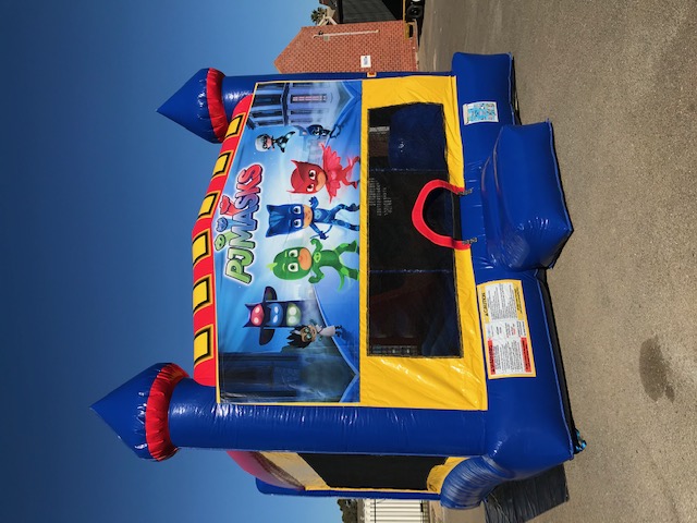 PJ Masks C4 Jumping Castle Hire – Castle Capers Adelaide Hills