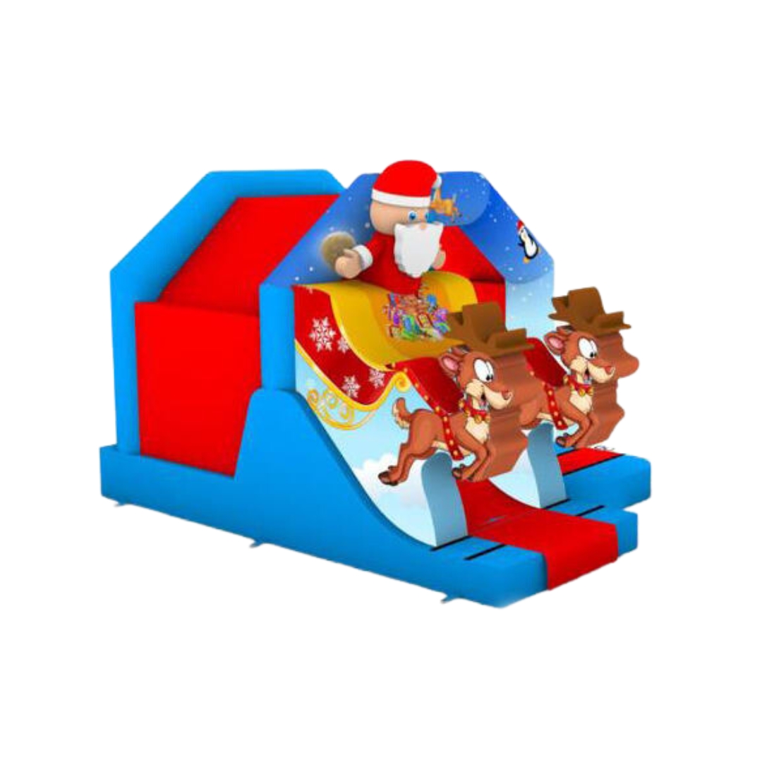 Christmas Reindeer Slide Combo - Inflatable, Bouncy Castle ...