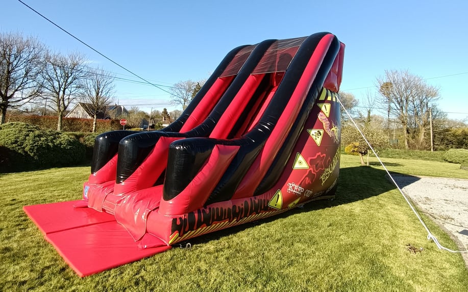 Toxic Inflatable Slide Hire | Kinsale, Carrigaline, Cork City & More