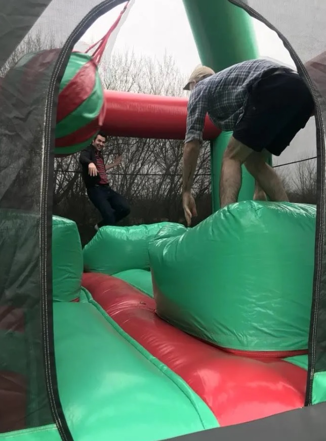 Human Demolition Inflatable Zone Hire - Bouncy Castle Hire in Cumbria ...