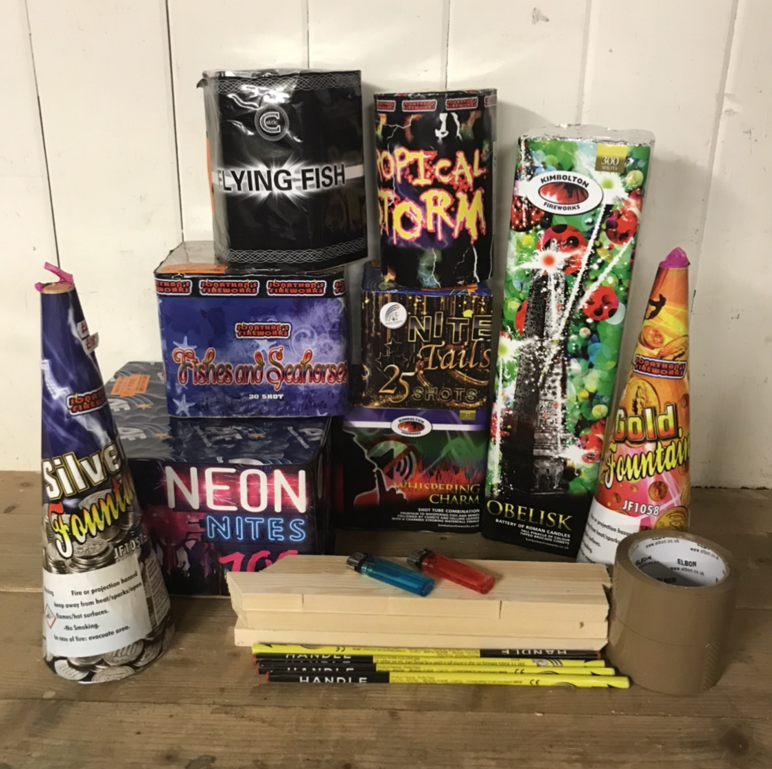 Quiet & Low Noise Fireworks - Fireworks for Sale in Hertfordshire ...