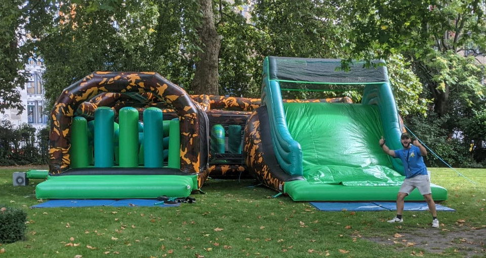 Premium Inflatable Army Assault Course for Hire