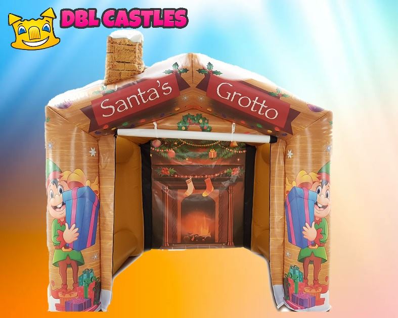 Santa's Grotto. - Bouncy Castle Hire & Rodeo Bull Hire in Bury St ...