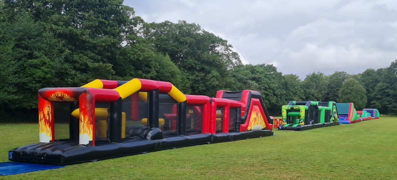 Assault Courses (over 105ft long) - Bouncy Castle Hire in Kent, East ...