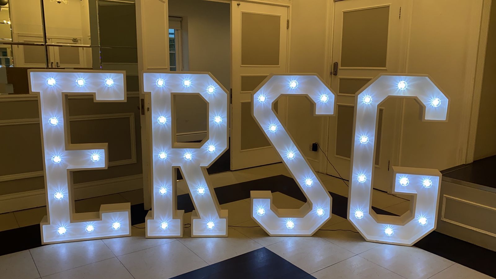 LED Light Up Letters for Hire | Sidcup, Dartford & Kent