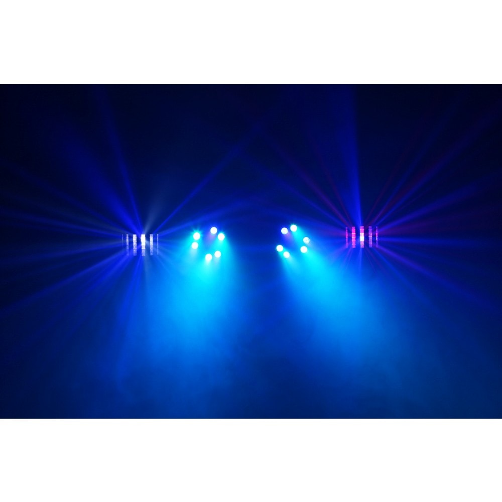 Party Bar 2 All-In-One LED DJ Lighting System - Party Hire in Gold ...