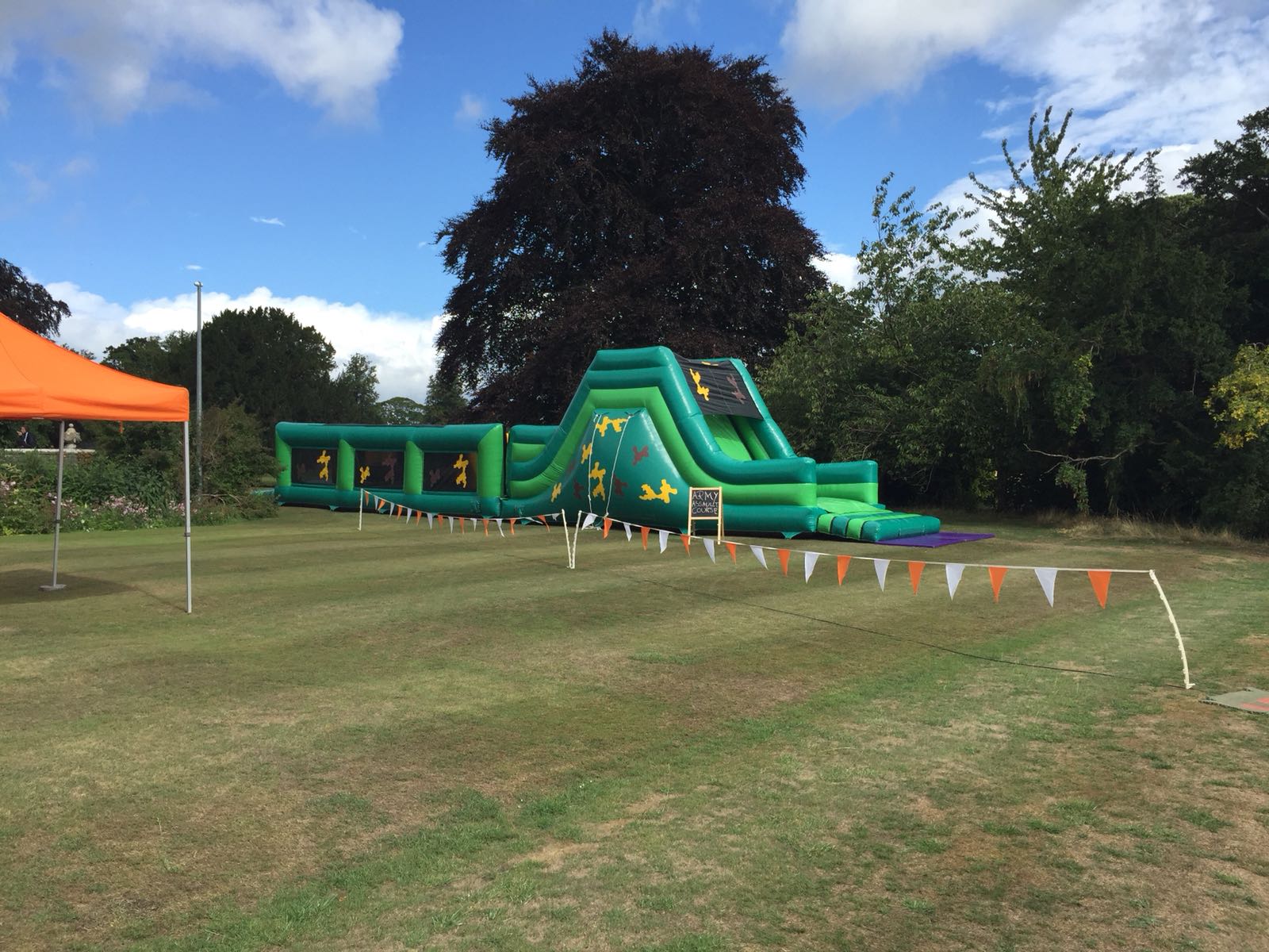 Army Assault Course - 80ft - Bouncy Castle Hire in Edinburgh, Glasgow ...