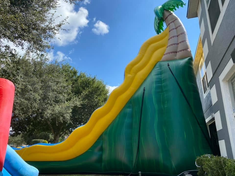 Tropical Dry Slide - Rent in Florida | Seminole Slides and Such