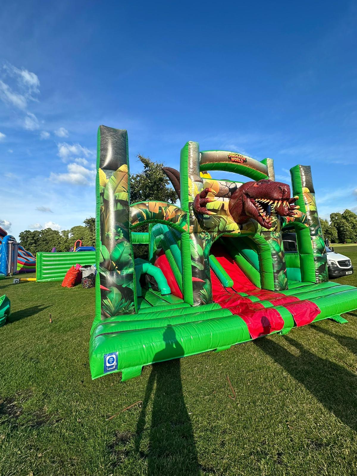 Dinosaur Activity slide - Rodeo Bull Hire in Essex, London & Nationwide ...