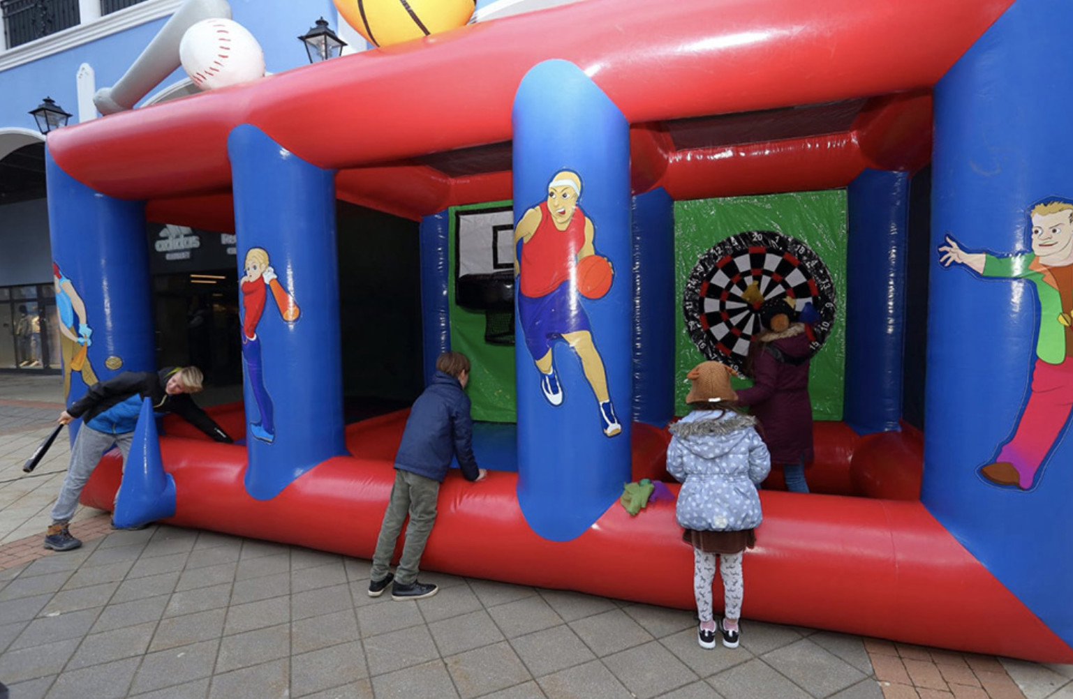 3 In 1 Spots Game Inflatable Hire | JM Entertainment