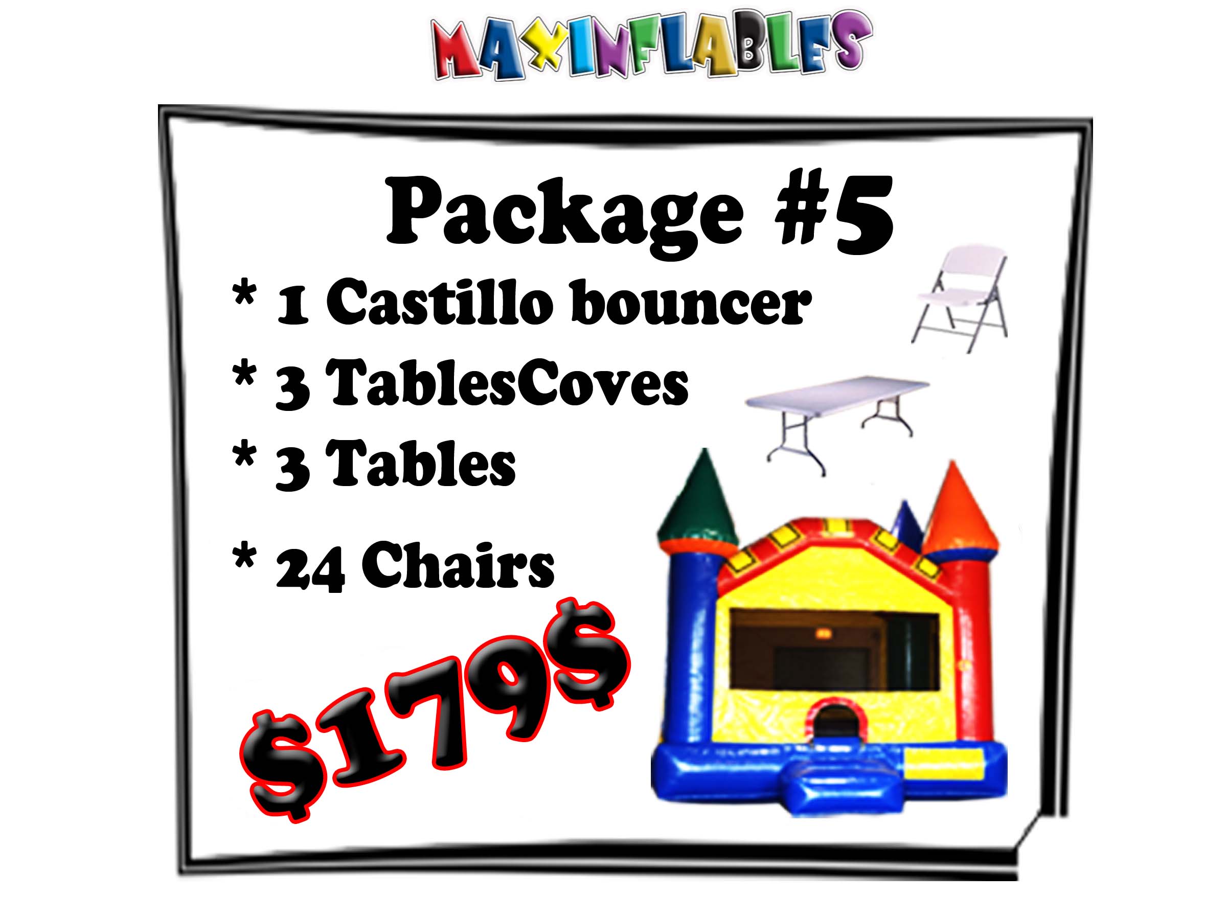 Packages / Specials - Bounce House & Inflatable Hire in Il ...