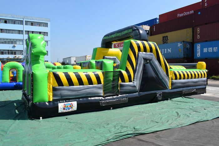 31ft Inflatable Obstacle Hire Adelaide | Castle Capers Event Specialis