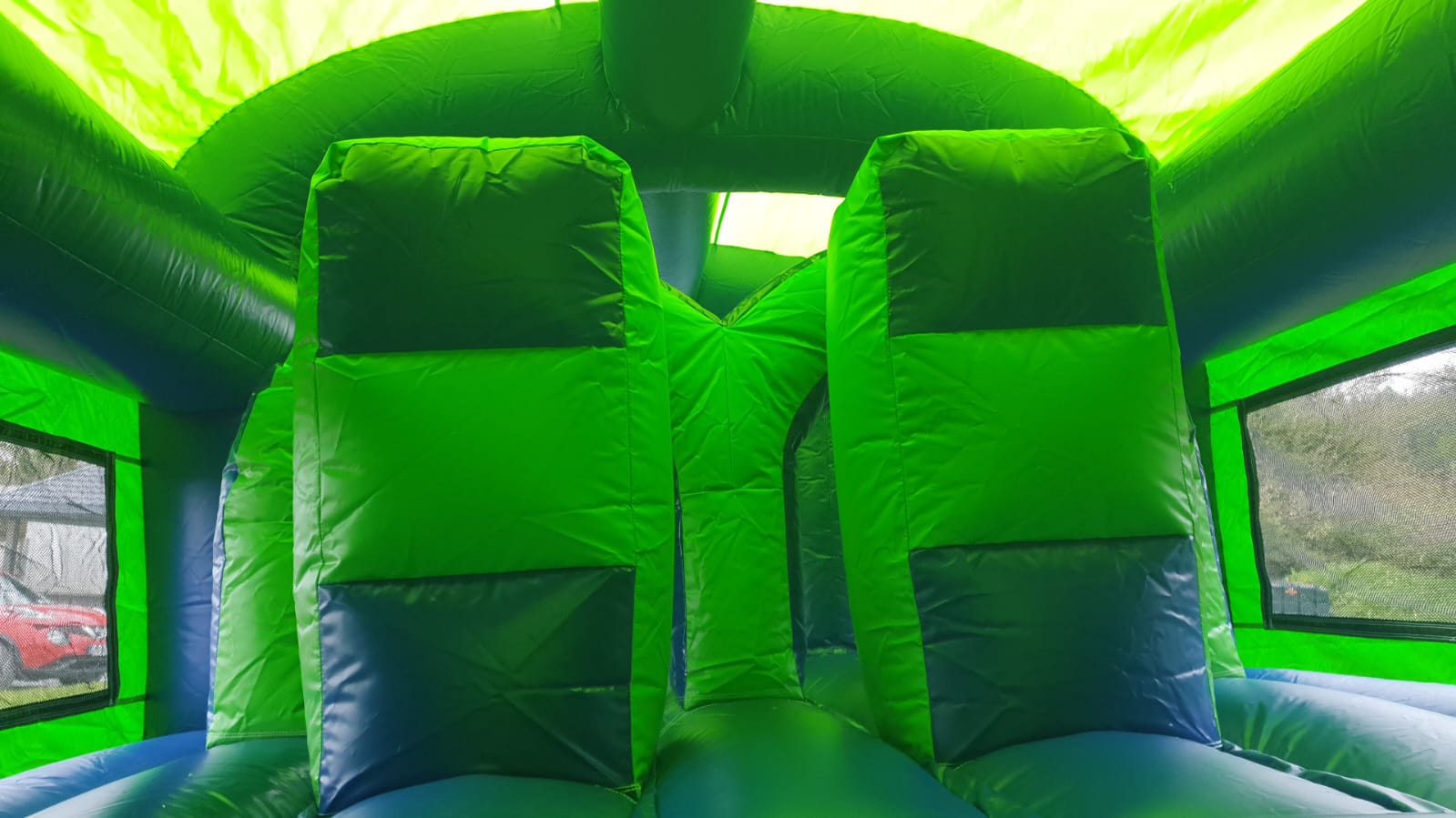 50 ft Blue And Green Adrenaline Max.... HIRE 1 DAY AND GET SECOND DAY ...