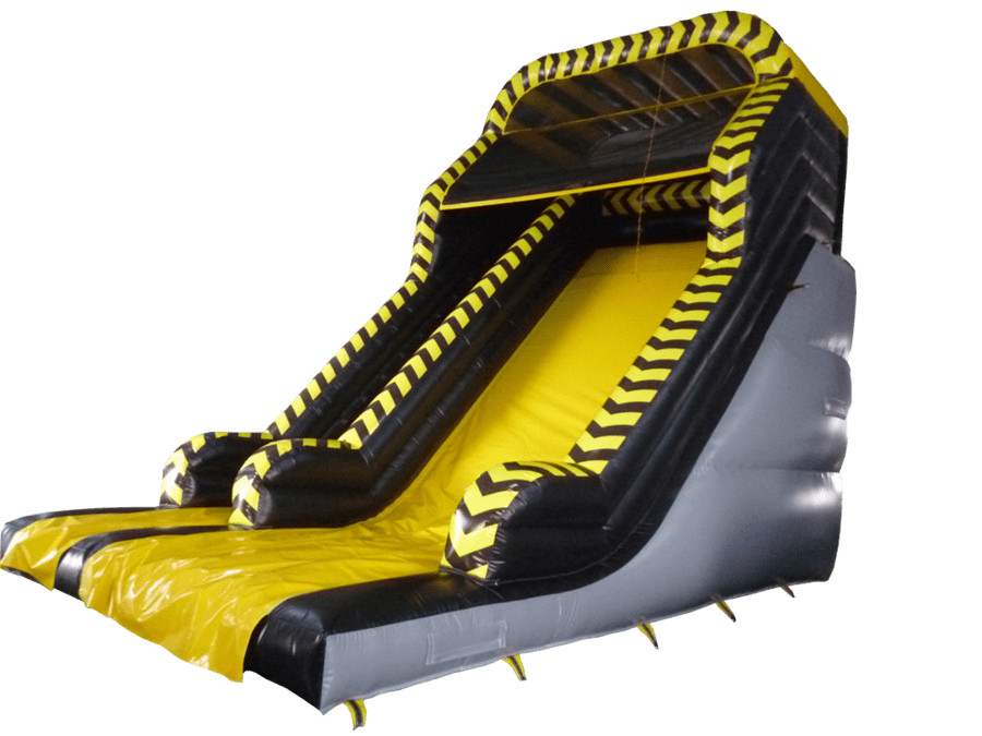 Inflatable Toxic Drop Slide Hire Sheffield