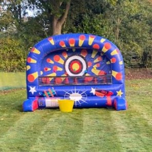 Inflatable Nerf Tag Shooting Range