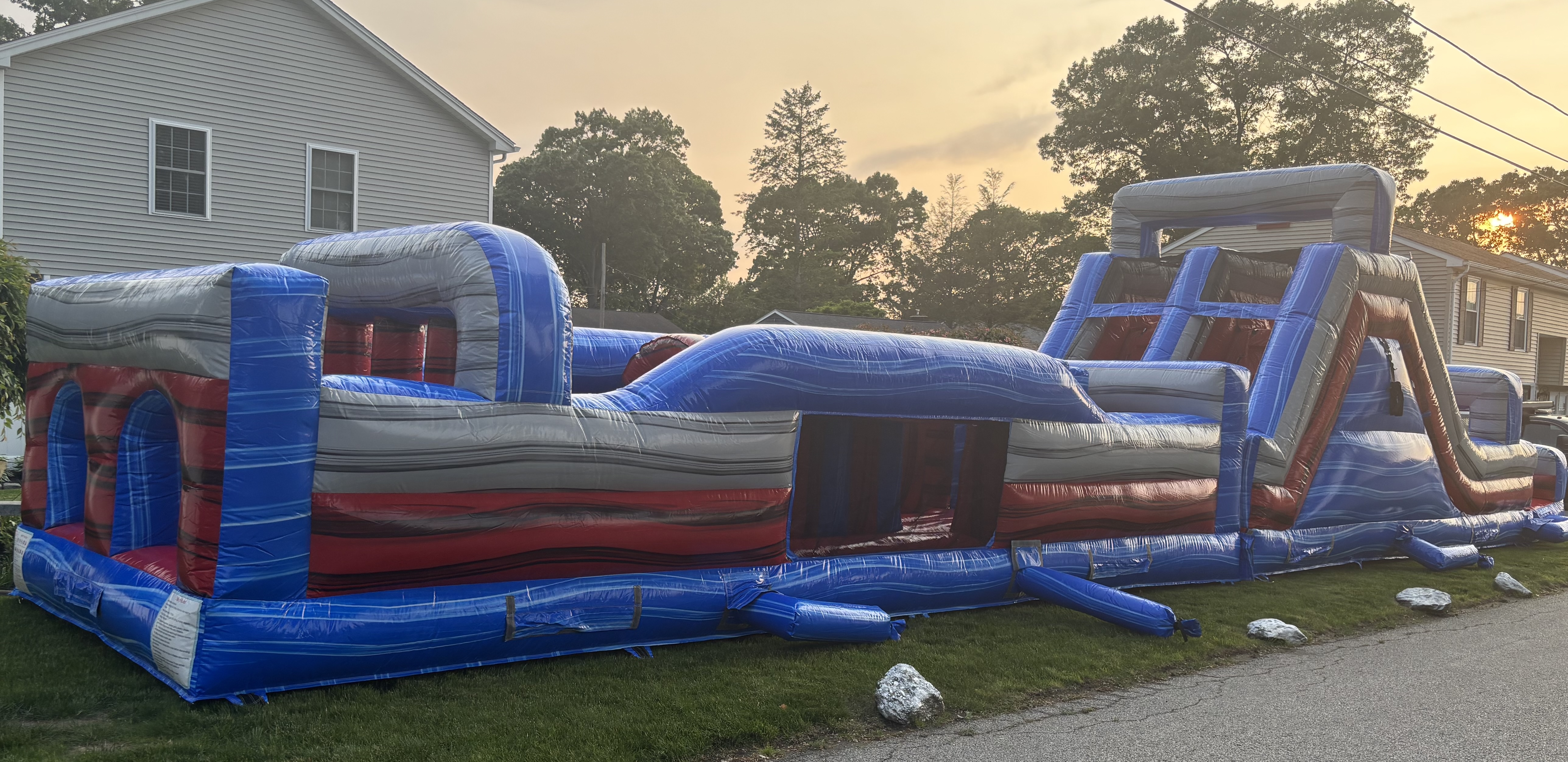 63 FT Baja Obstacle Course Wet/Dry-Best Obstacle Course Services RI/MA