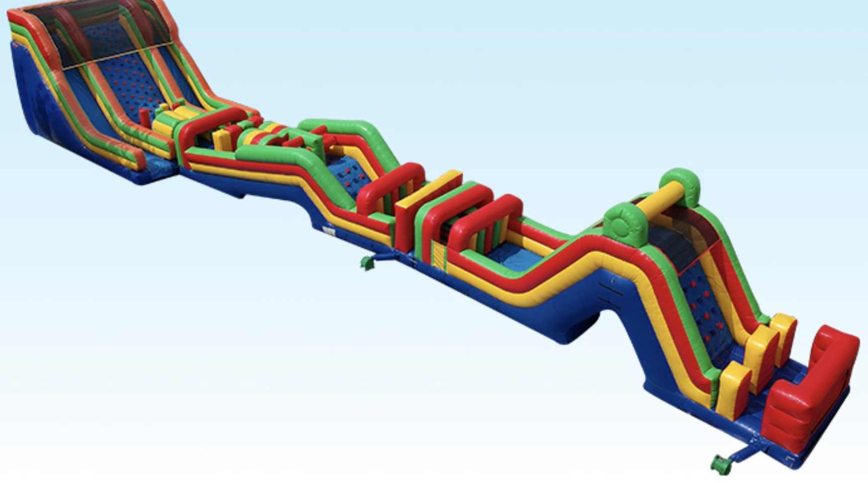 With everything from bounce houses, obstacle courses and water slides