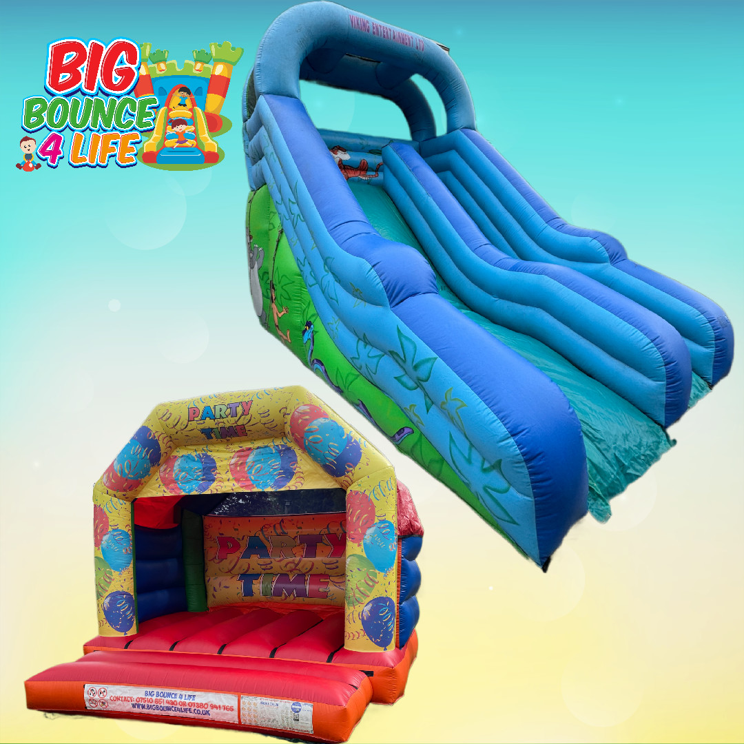 Bouncy Castles With Slide