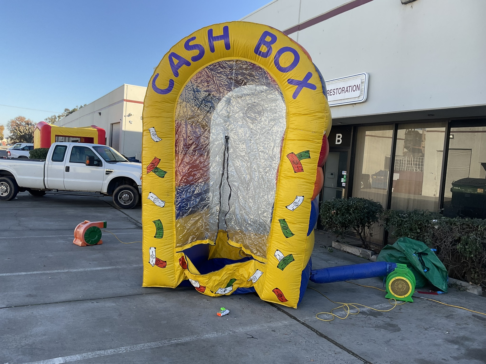 FOR SALE - USED - Inflatable Cash Cube - Bounce House Inflatables ...