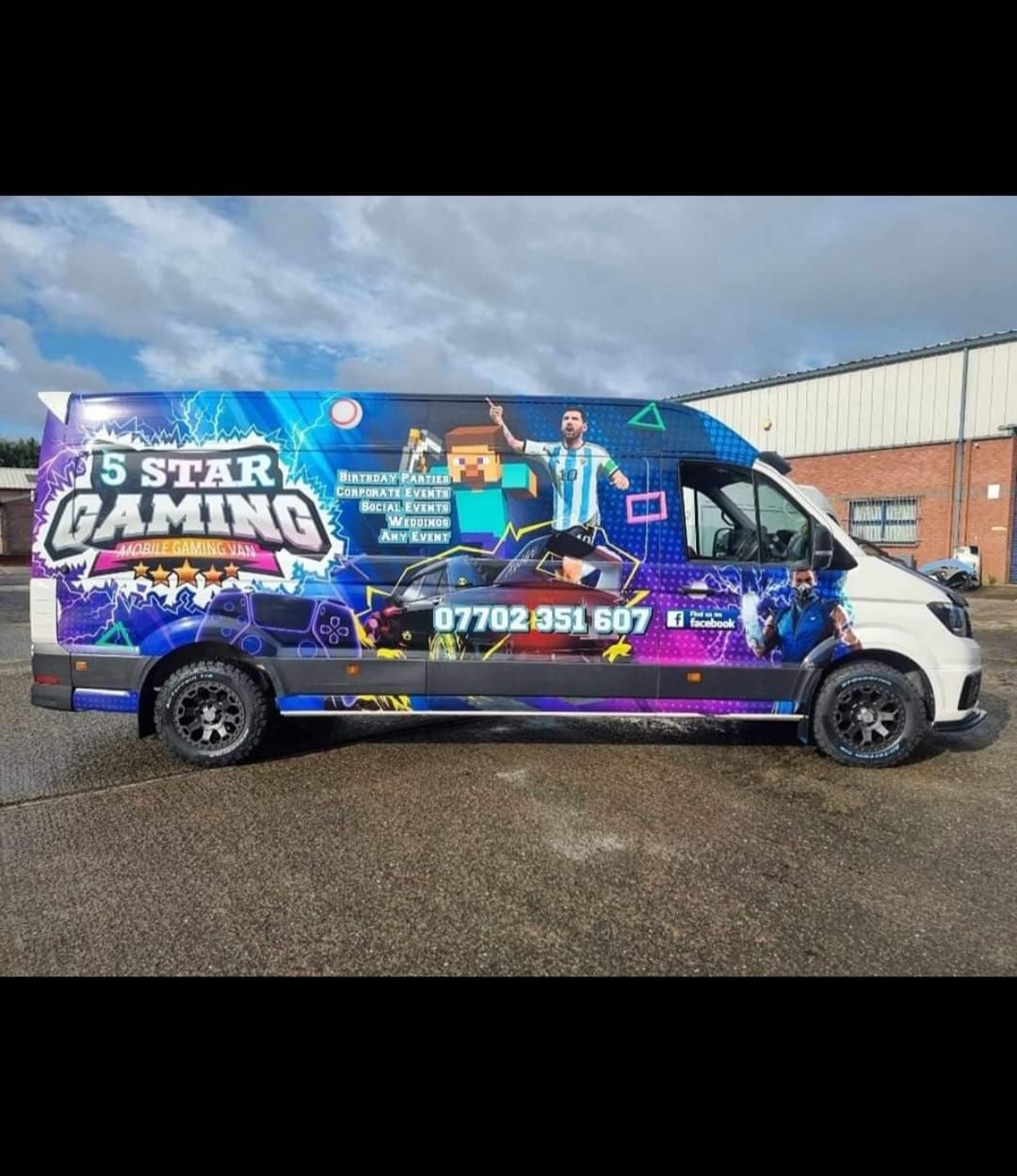Gaming Van 1 - Hire in Derry City | Five Star Gaming