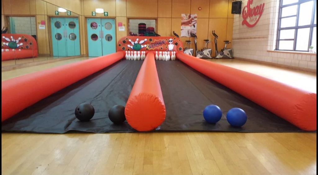 Inflatable Bowling Hire - ice-rinks.co.uk in UK | Ice-rink Uk