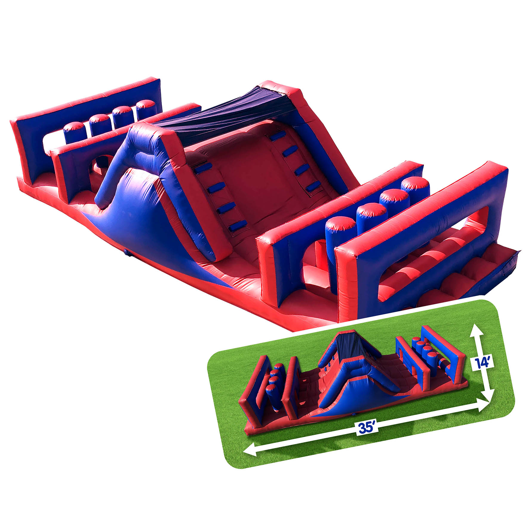 Inflatable Assault Courses for hire in St Helens