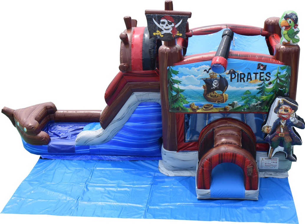 Morton Amusement Inflatables-Pirate Bounce House-rental