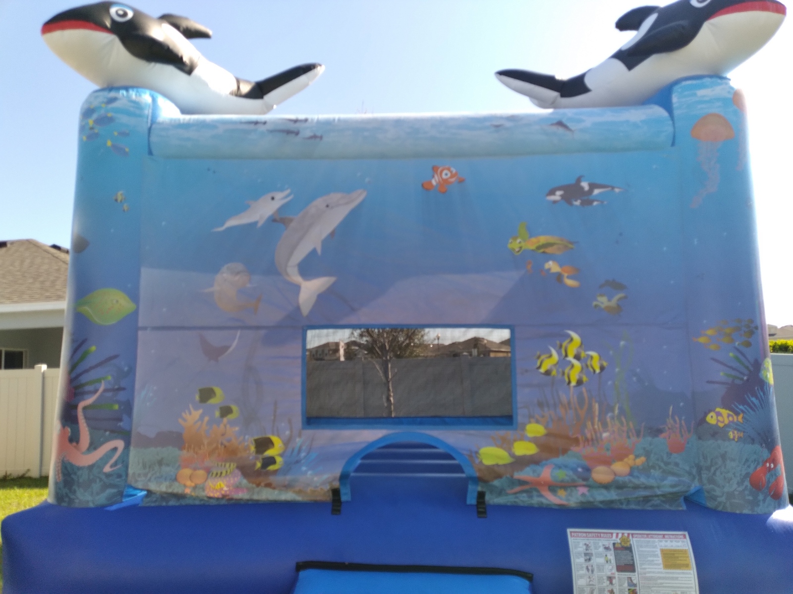 Under the Sea Bounce House - Hire in FL | Gloria James Event Rentals
