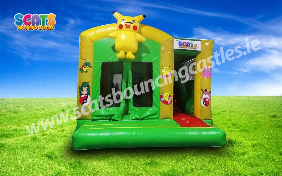 Pikachu Combi - SBC149**1 Day & 2nd Day Free** - Bouncy Castle Hire in ...