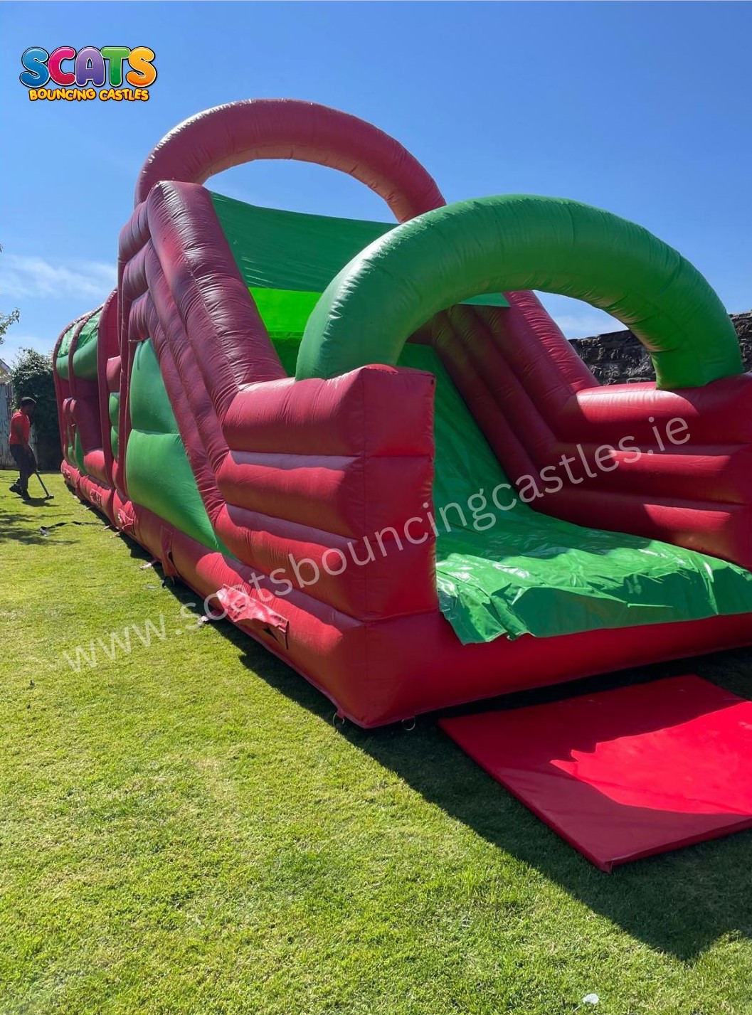 Rock Climbing Obstacle Course (Green & Red) - SBC218 - Hire in Wexford ...