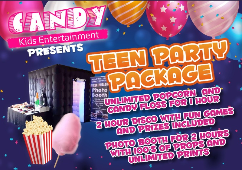 Uv Party - Hire in north east of east | Candy Kids Entertainment