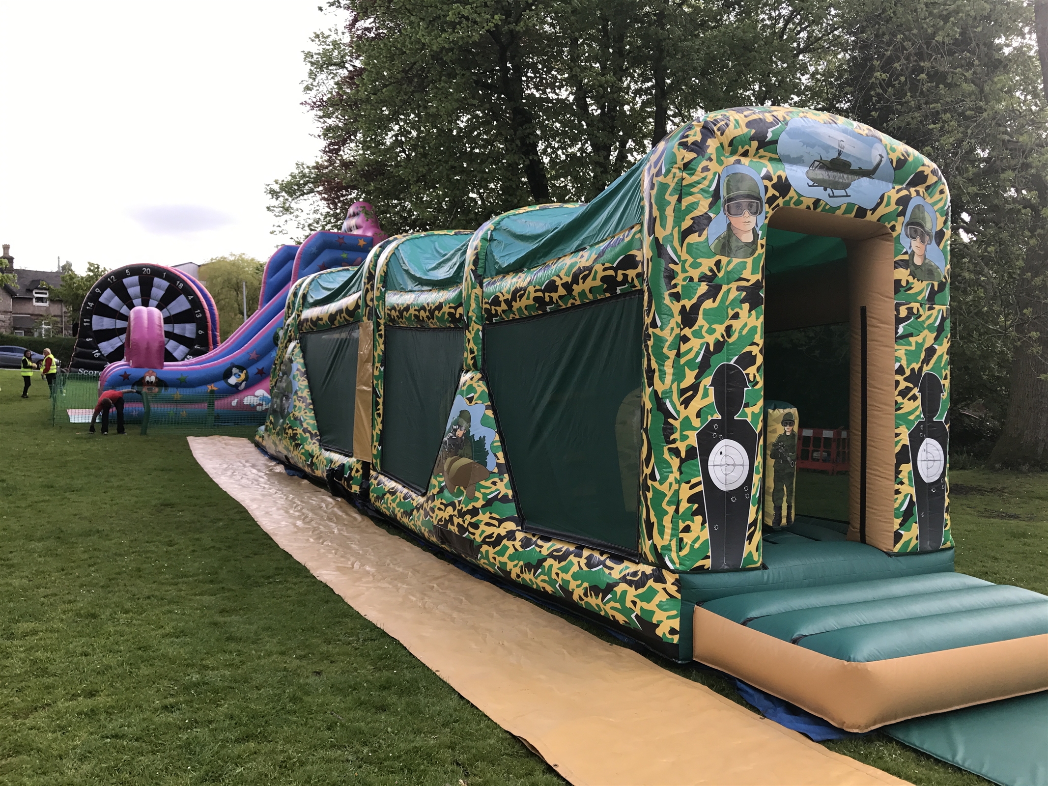 Army Assault Course - Bouncy Castles in West Midlands, Cannock, Walsall ...