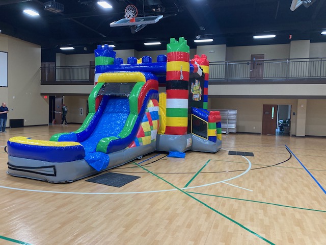Morton Amusement Inflatables= Blocks Bounce House- Rental Rock Hill