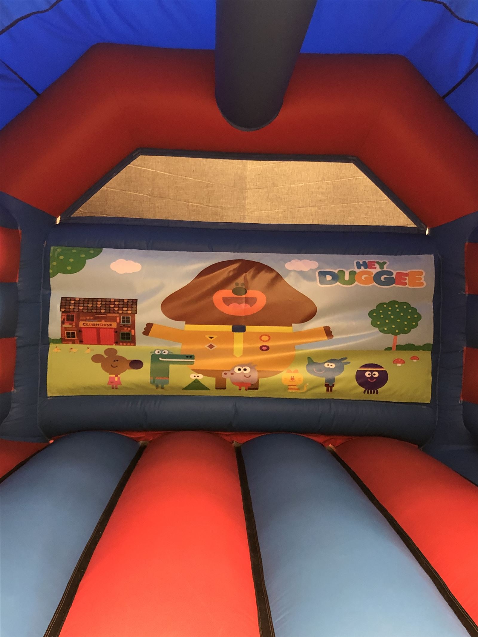 Hey Duggee Bouncy Castle & Soft Play Package - Bouncy Castle Hire in ...