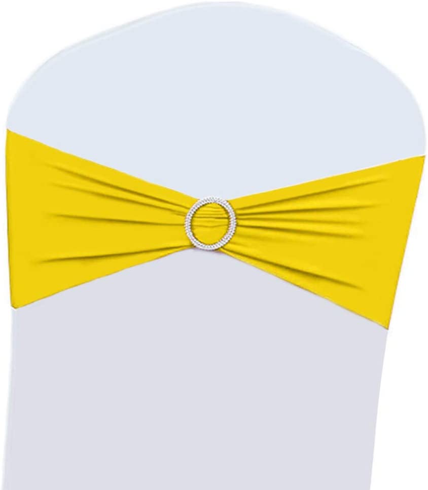Chair Sashes (color: yellow) (fitted) - Hire in Fl | Deon's 24/7 ...