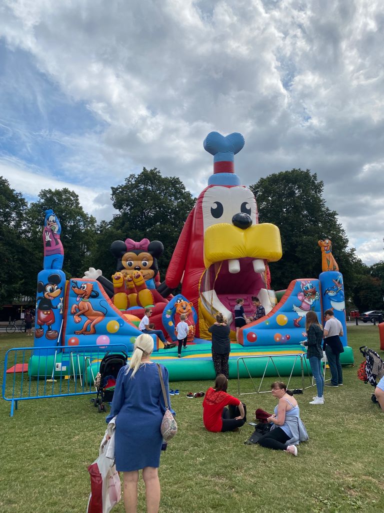 Gaint Goofy Playbed - Children's Fairground Rides,. Bouncy Castles ...