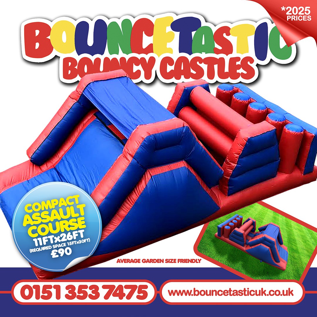 Inflatable Obstacle Course Hire Liverpool & Merseyside