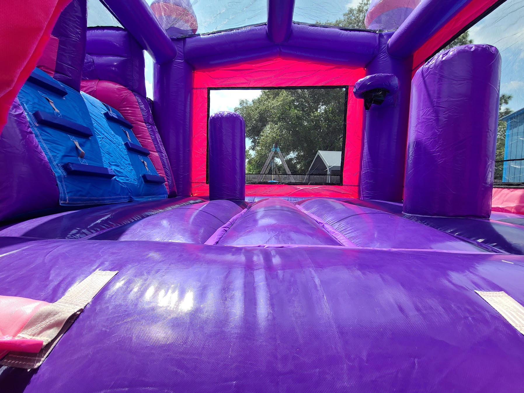 Purple Combo Double Lane Wet/Dry - Party and Inflatable Rentals in ...