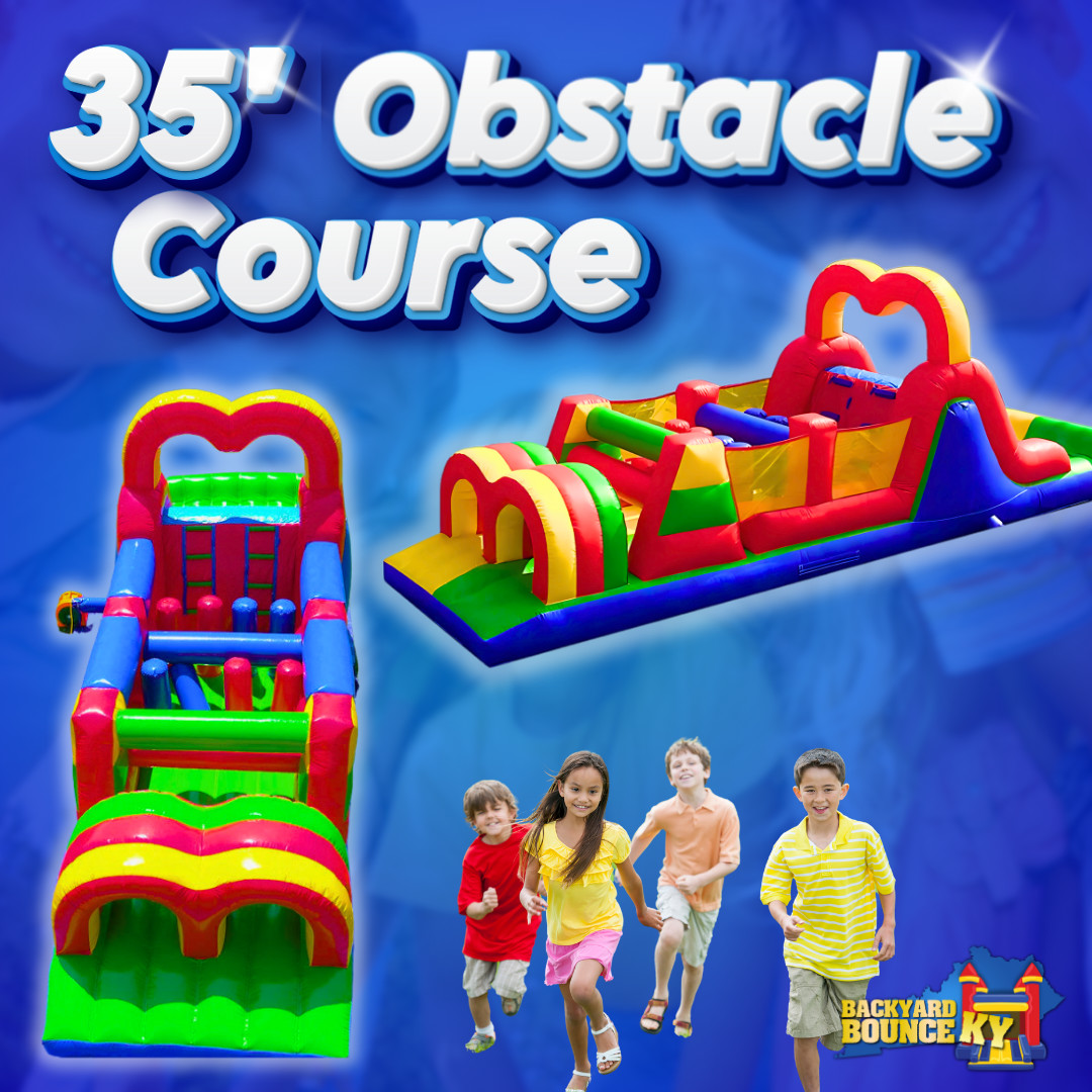 Inflatable Obstacle Course Rentals | Backyard Bounce KY