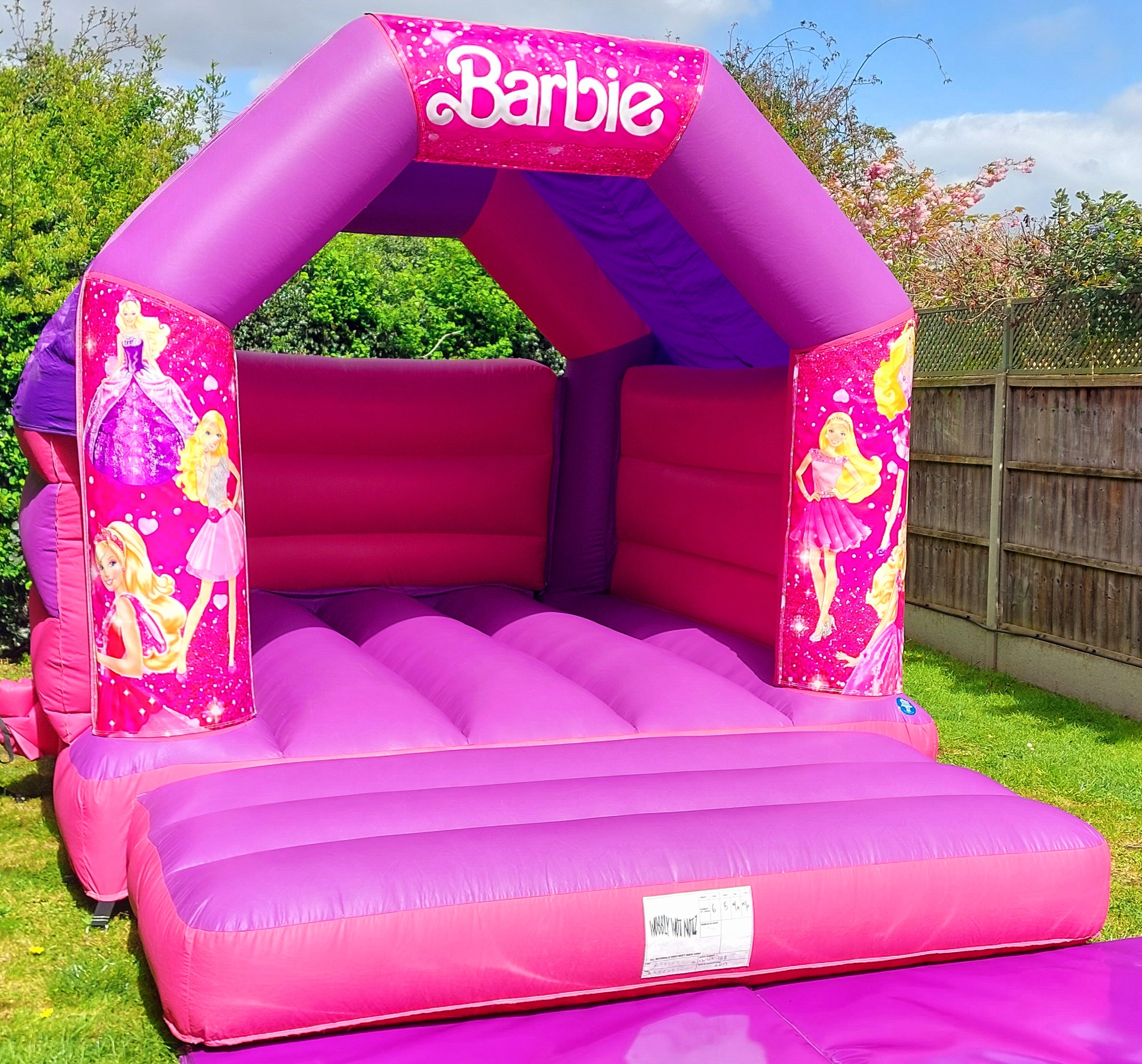 Barbie Bouncy Castle Hire | Leamington Spa, Warwick, Rugby & Stratford