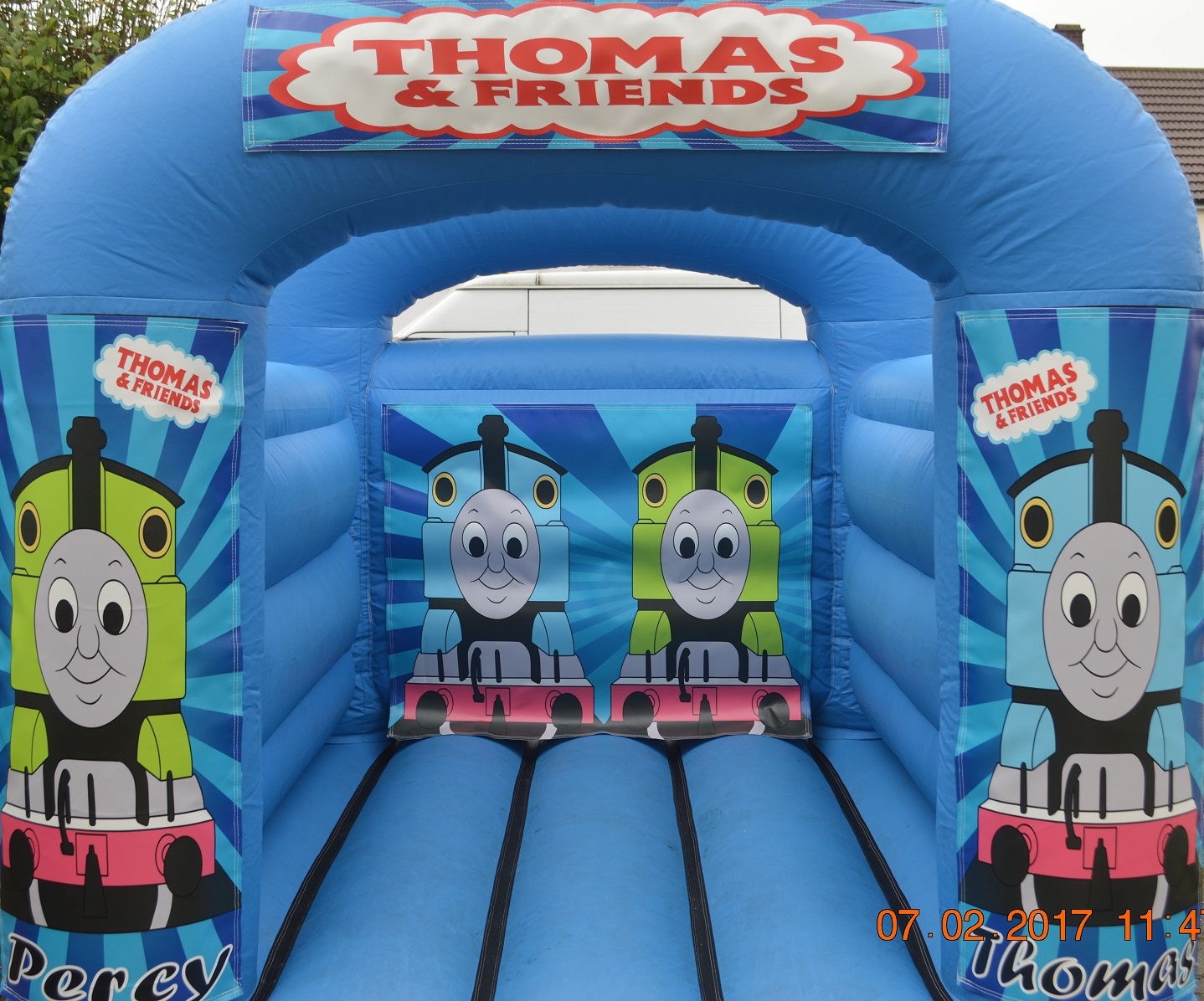 A-Thomas & Friends (new) 7ft x 8ft small bouncy castle - Bouncy Castle ...