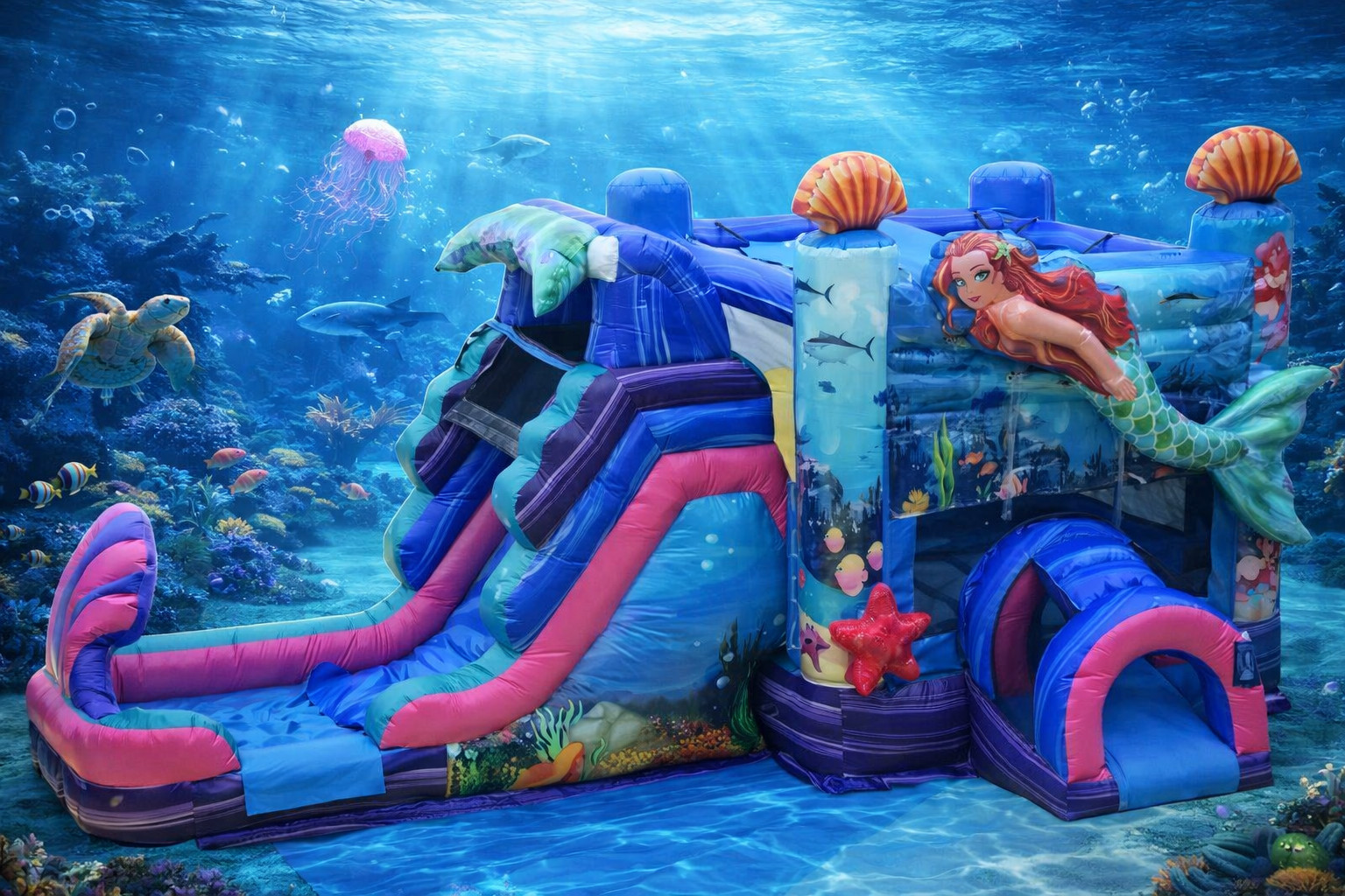 Bounce & Slide Combo - Bounce House Rental in Atlanta | Fly High Bounce ...
