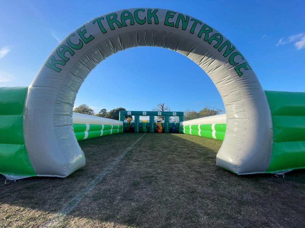 Grand National Inflatable Pony Racing - Bouncy castle & Fairground ride ...