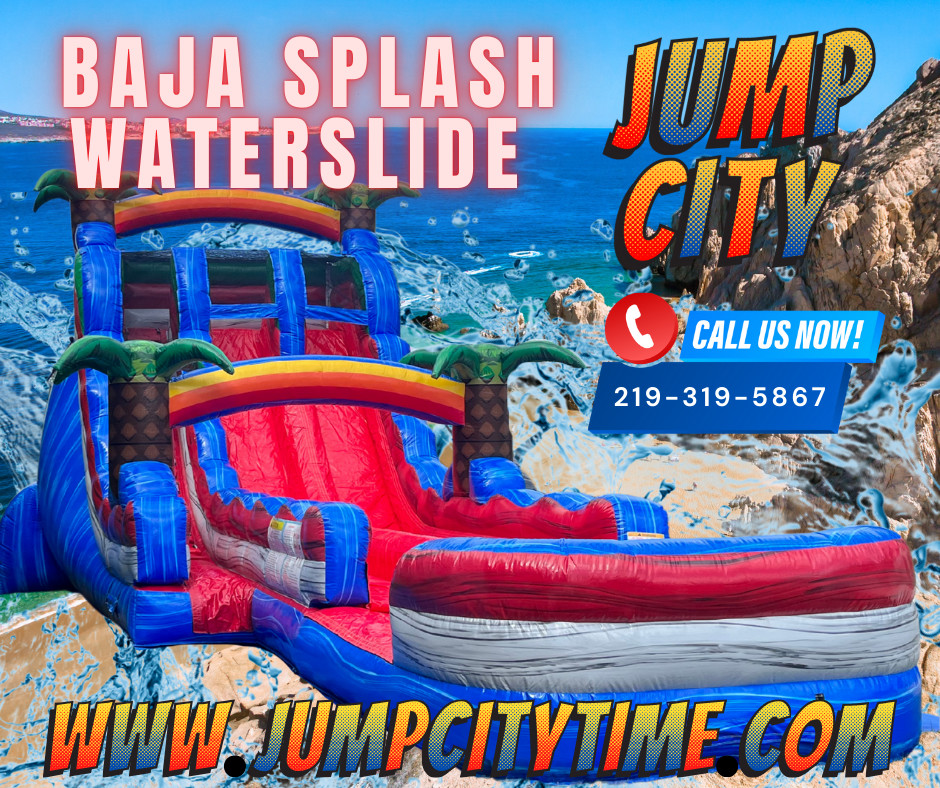 BAJA SPLASH WATERSLIDE - Hire in IN | JUMP CITY