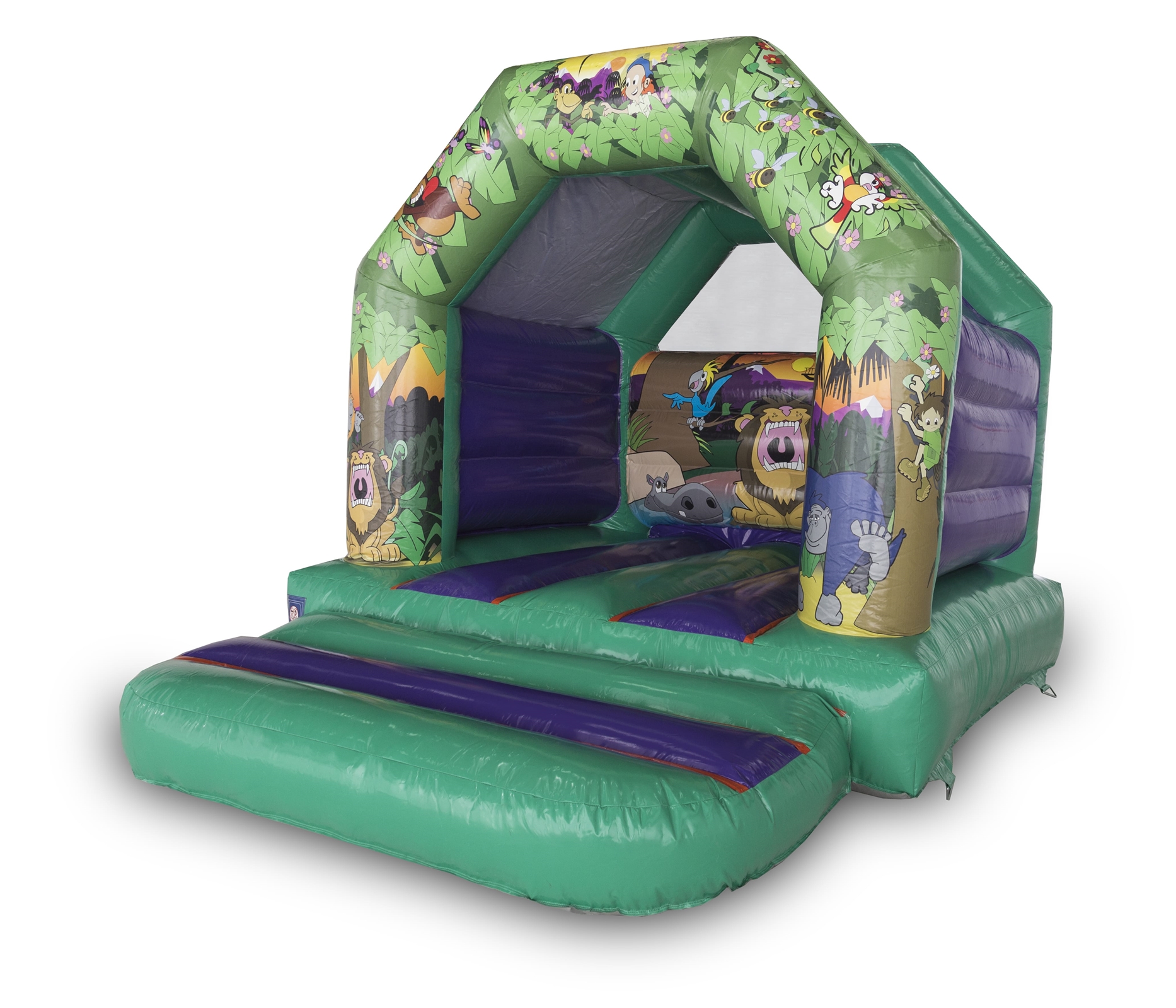 Bouncy Castle Jungle themed 12ft x 10ft - Bouncy Castle Hire in Kent ...
