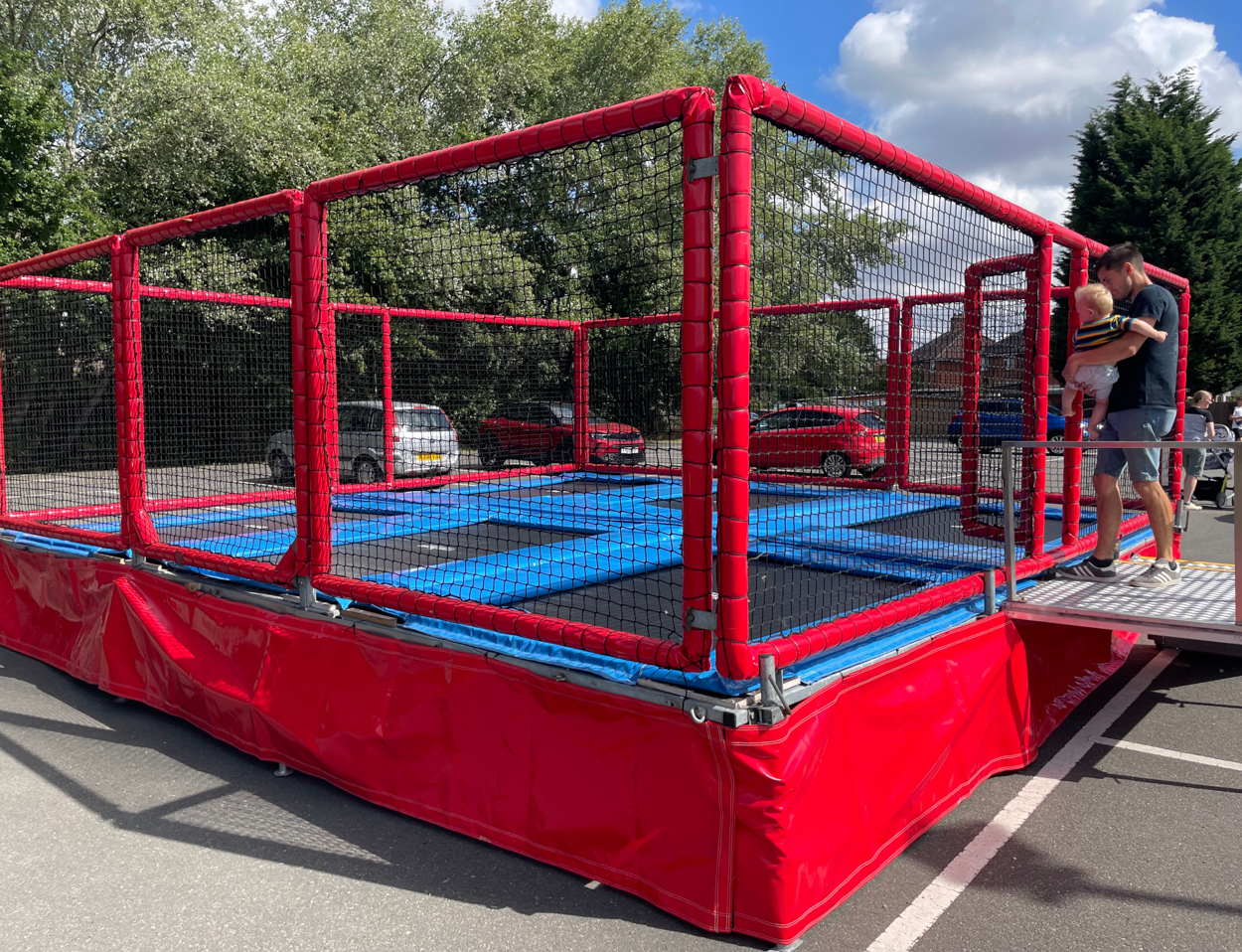 Trampoline Trailer Hire UK | Nationwide Trampoline for Hire