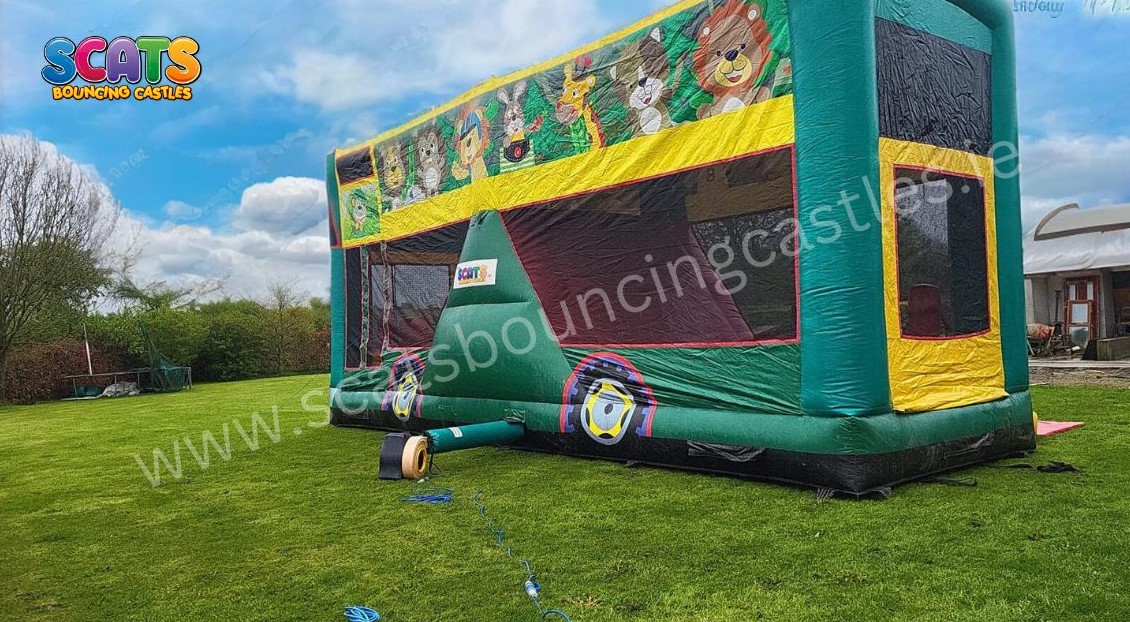 Jungle Adventure Tour Bus | Scats Bouncing Castles