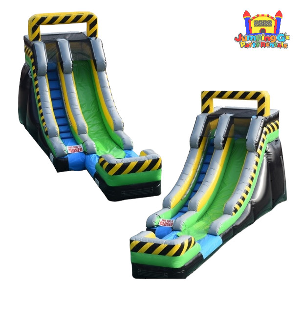 15' Toxic Waste Slide - Hire in Maryland | Jumping G's Party Rental, LLC